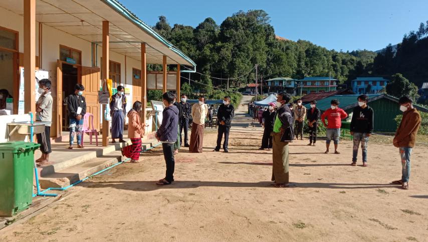 ပလောင်ကိုယ်ပိုင်အုပ်ချုပ်ခွင့်ရဒေသ၊ မန်တုံမြို့နယ်၌ ၂၀၂၀ ပြည့်နှစ် ပ